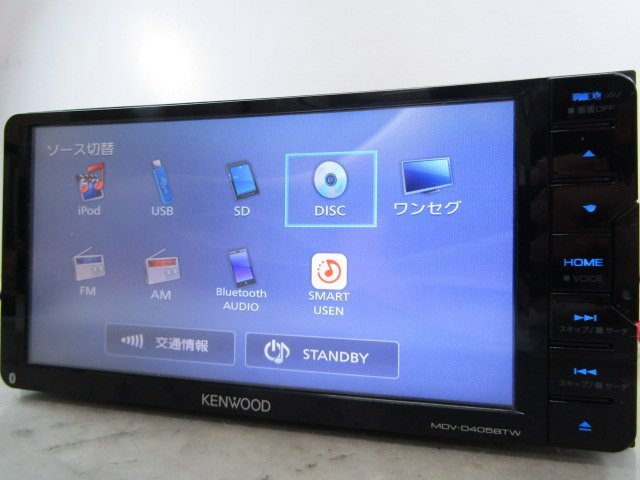 Yahoo!オークション - [Q05 B2]ケンウッド MDV-D405BTW CD DVD SD ワ...