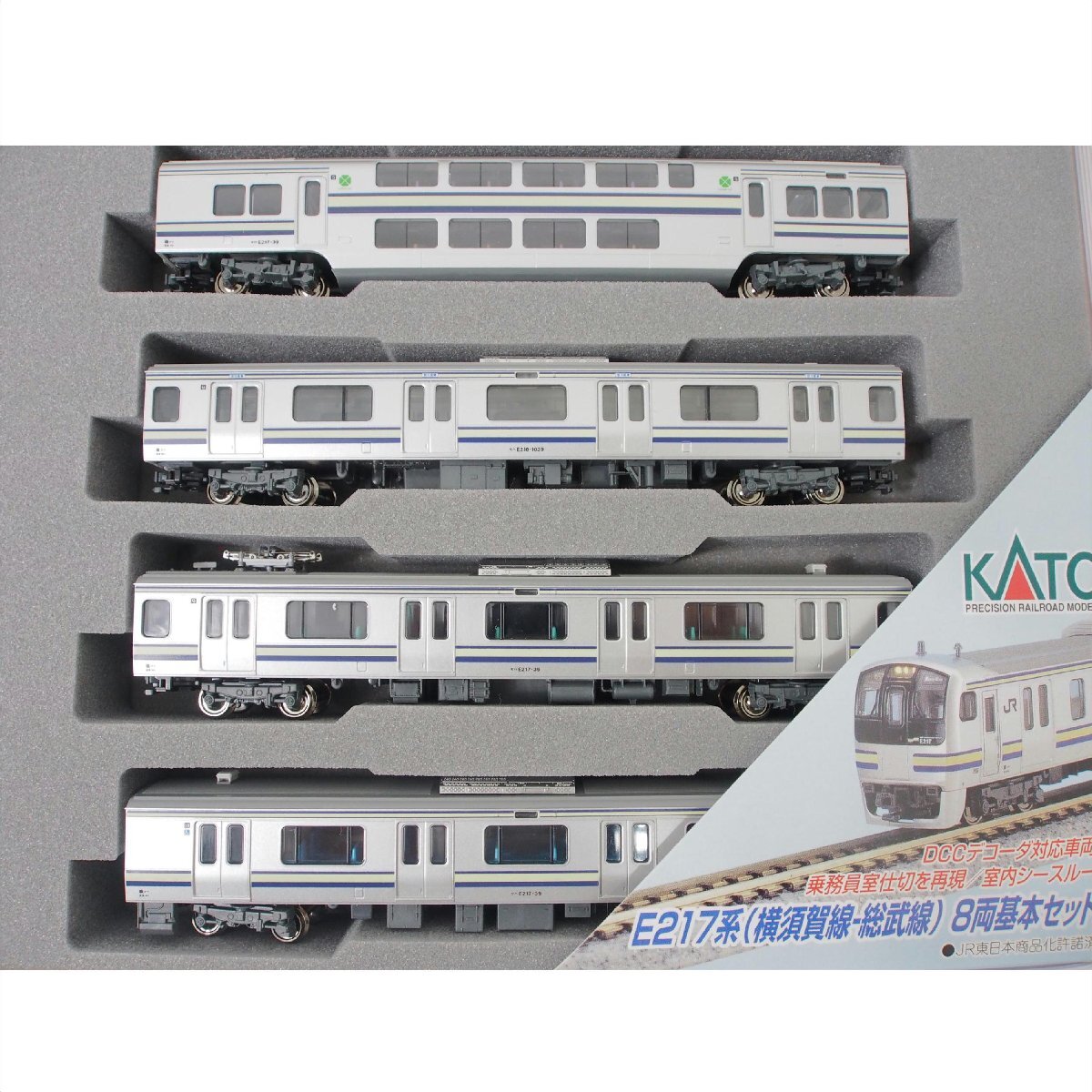 Yahoo!オークション - 1円KATO カトー/E217系(横須賀線-総武線)8両基本...
