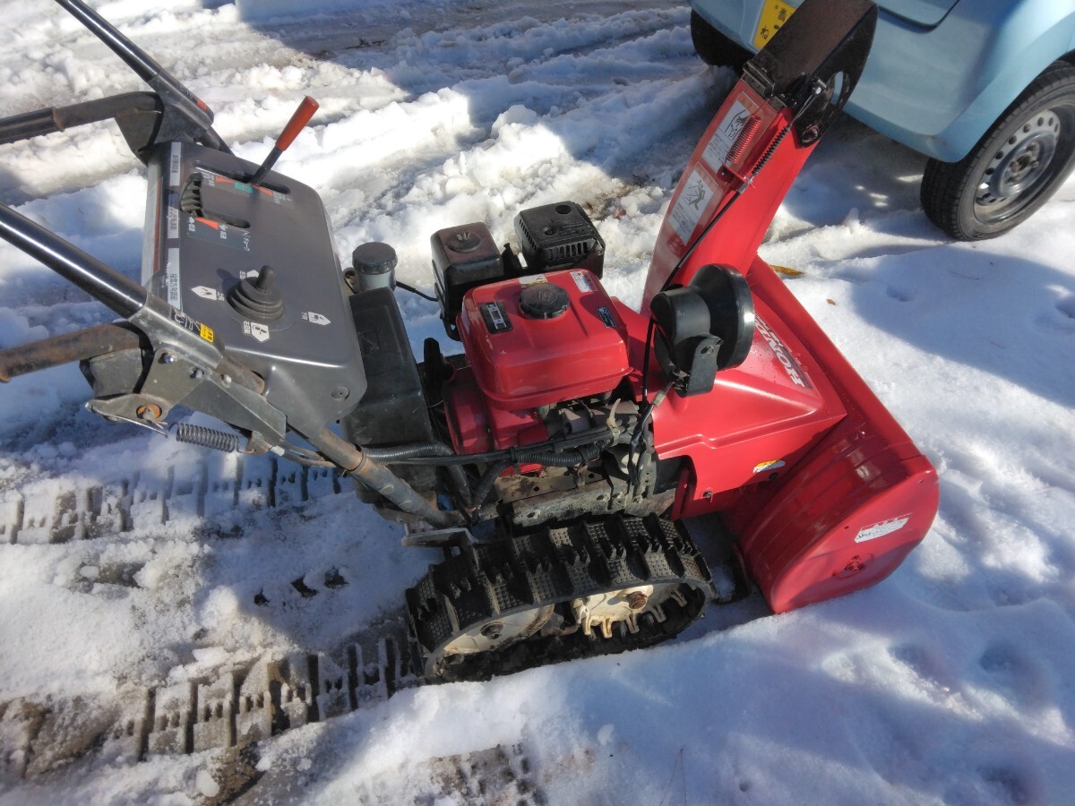 Yahoo!オークション - ホンダ除雪機hs760動作OK 電動シューター HST 7...