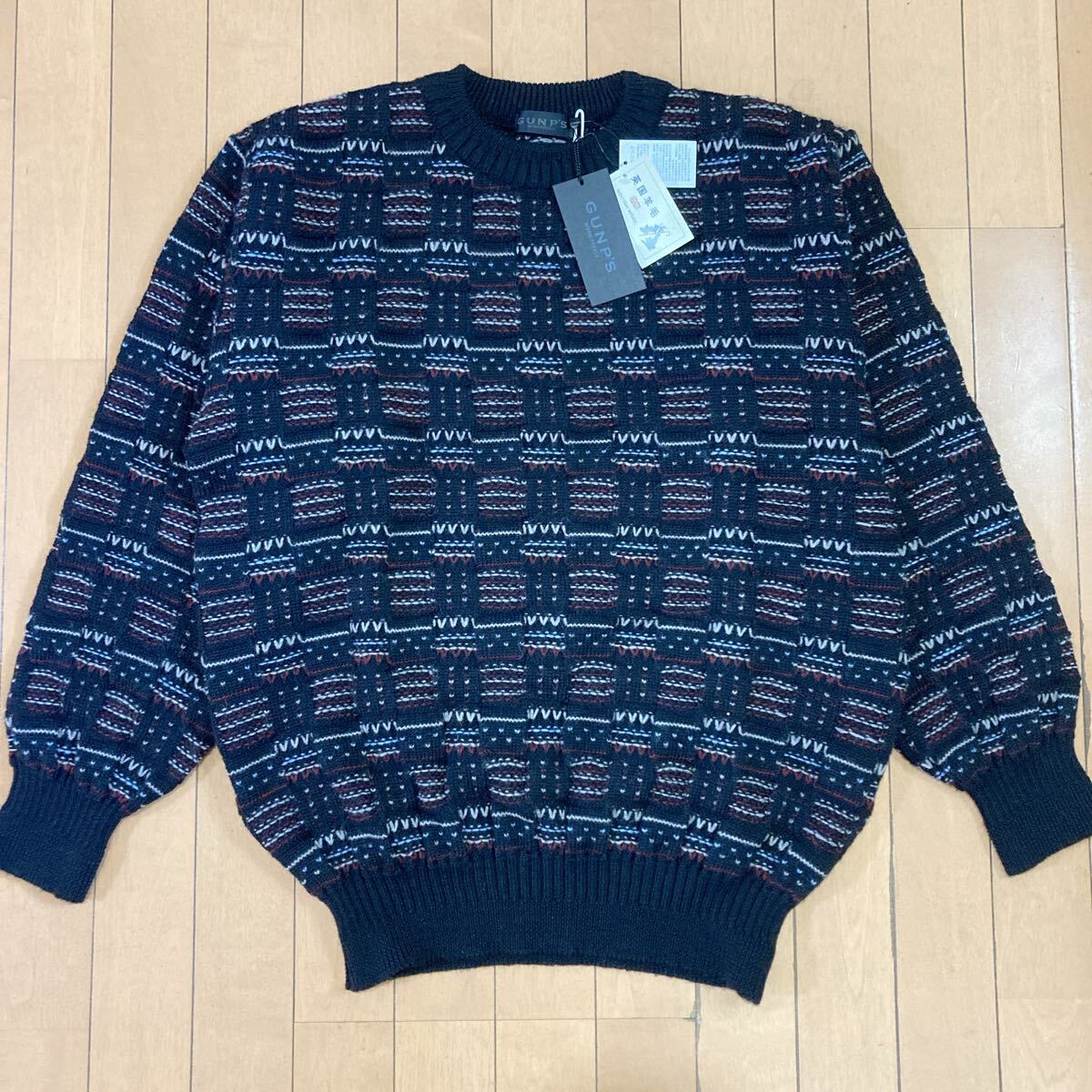 Yahoo!オークション - 【新品未使用】GUNP'S ウール100% セーター 良デ...