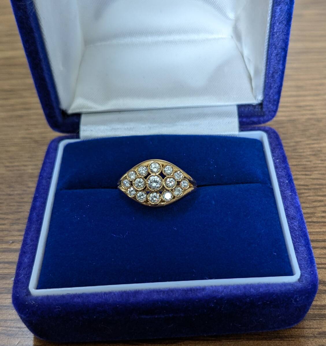 Yahoo!オークション - K18 ダイヤ0.58ct リング 11号 5g