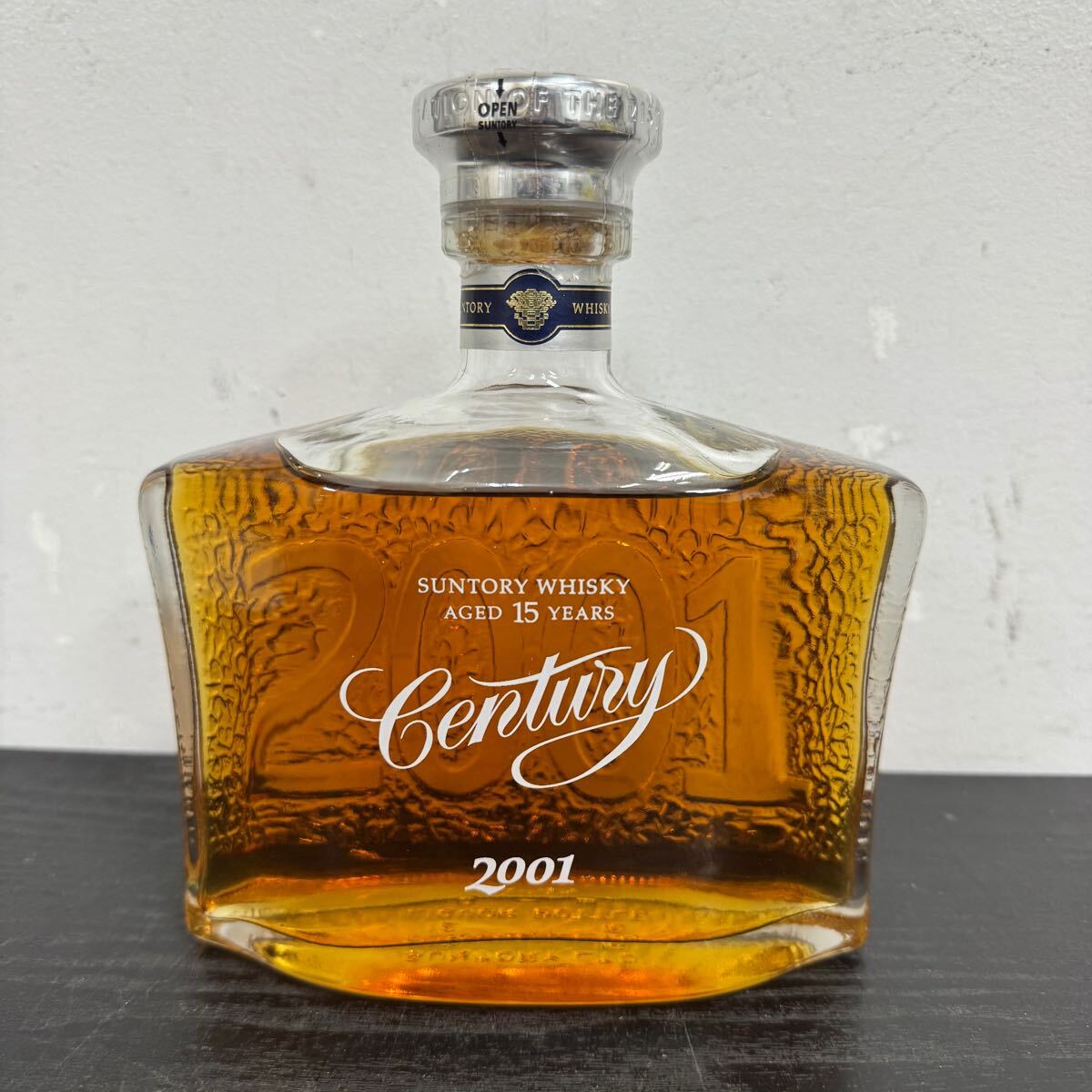 Yahoo!オークション - R05 未開栓 SUNTORY CENTURY 15年 2001年 700ml ...