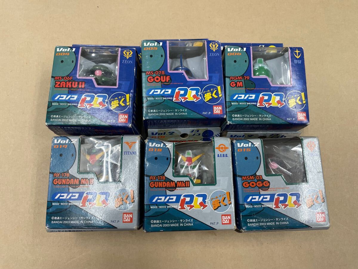 Yahoo!オークション - 機動戦士ガンダム ノコノコ RQ 6種セット