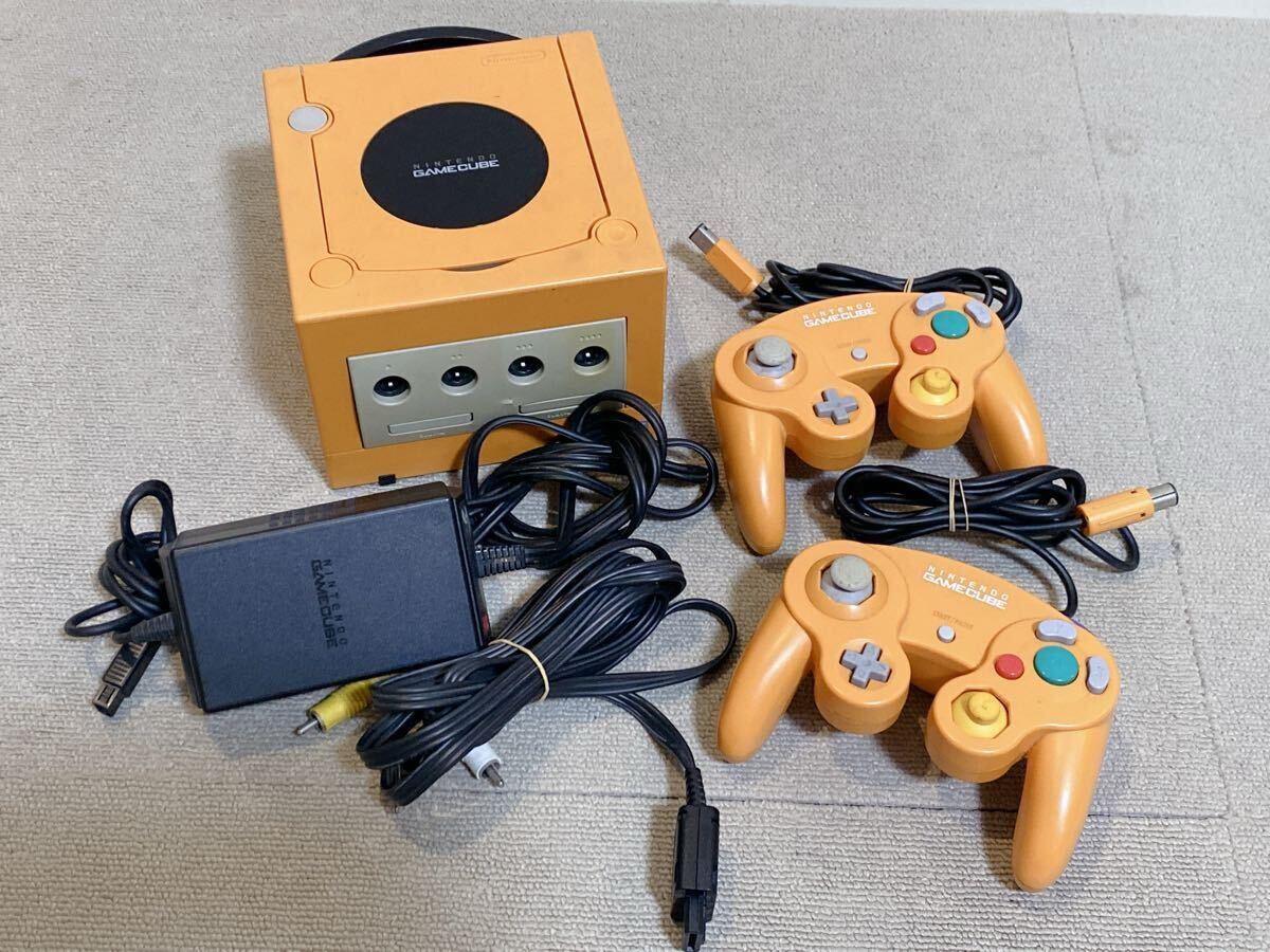 Nintendo GAMECUBE DOL-001 オレンジ コントローラー DOL-003 ゲームキューブ 任天堂 現状品(本体)｜売買されたオークション情報、yahooの商品情報を ...