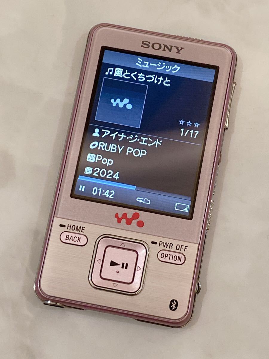 Yahoo!オークション - SONY WALKMAN NW-A829 Bluetooth ピンク ウォー...