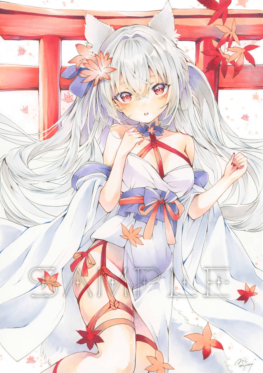 Yahoo!オークション - Momizi 創作 原画 オリジナル 手描きイラスト ...