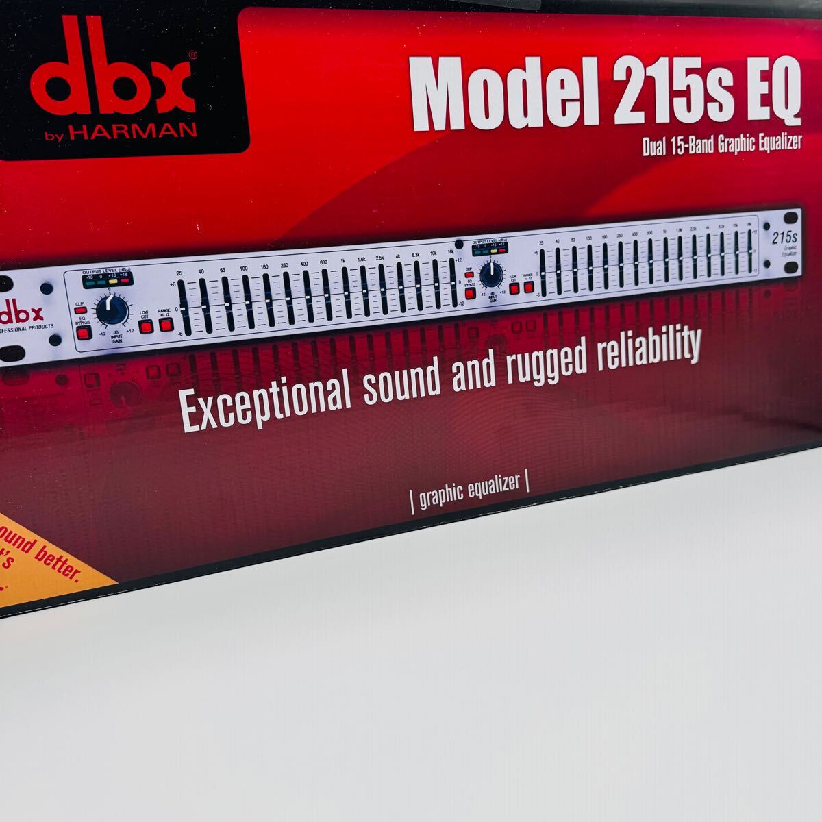 Yahoo!オークション - 【極美品】EQ dbx 215s グラフィック・イコライ...