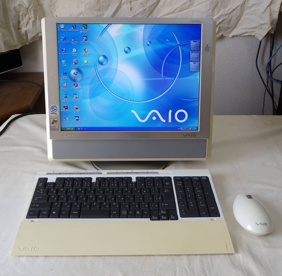 Yahoo!オークション - SONY VAIO PCV-V10B/W WinXP 動作品 ジャンク扱