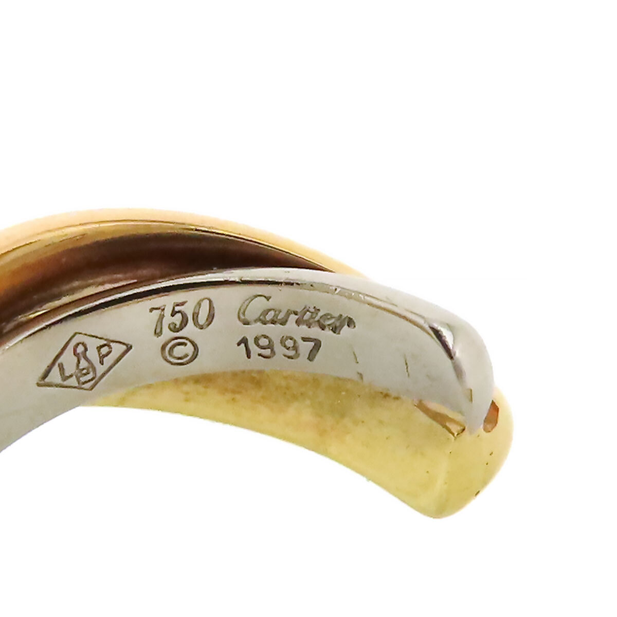 カルティエ トリニティ ピアス 750 K18YG K18WG K18PG レディース CARTIER ジュエリー(中古/送料無料)のオークション落札情報