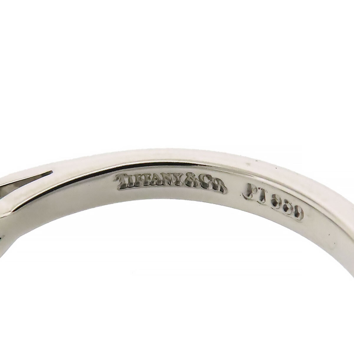 Yahoo!オークション - ティファニー セブンストーン リング #10 PT950 ...