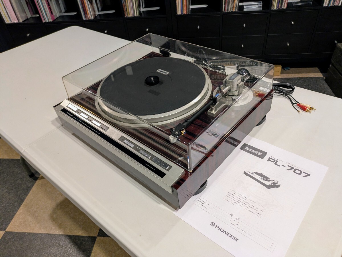 Yahoo!オークション - 美品 メンテナンス済 パイオニア PL-707 フルオ...