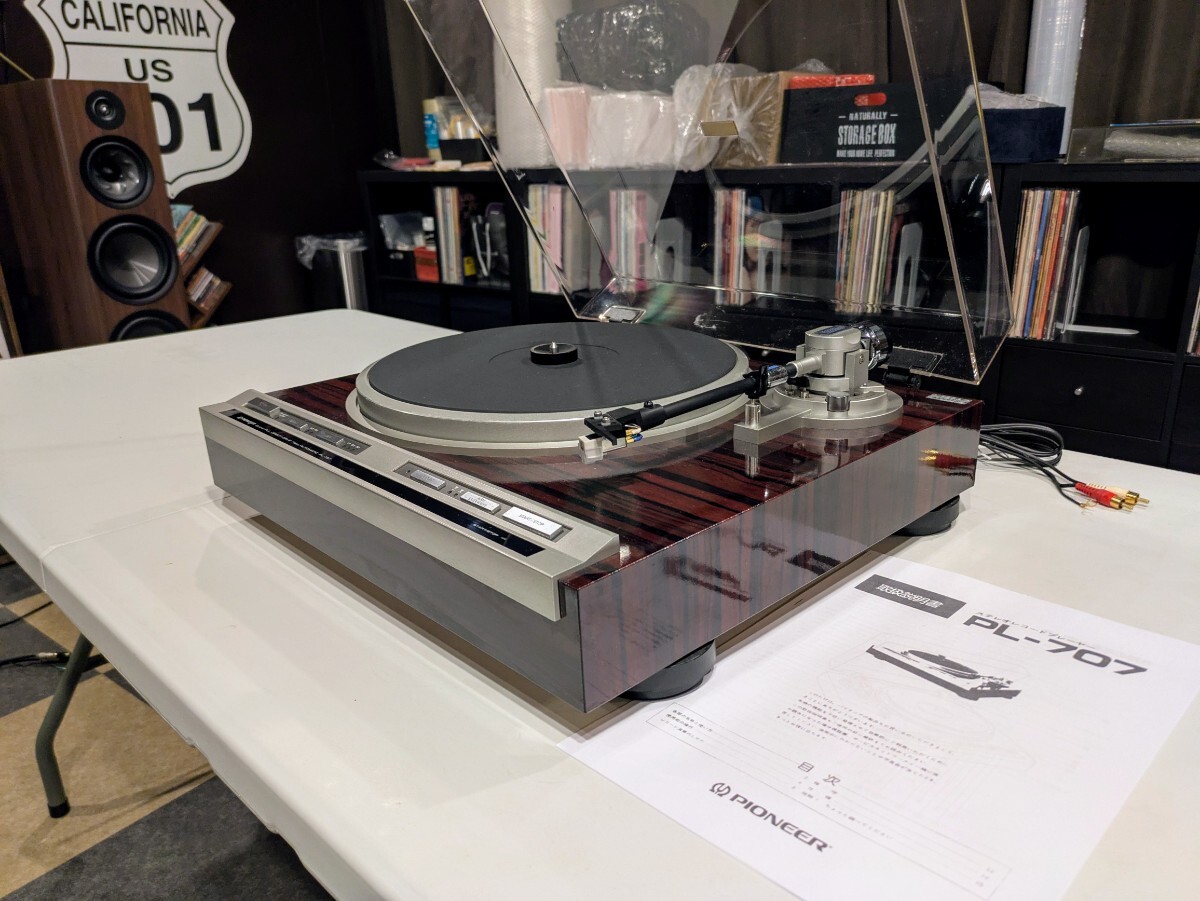 Yahoo!オークション - 美品 メンテナンス済 パイオニア PL-707 フルオ...