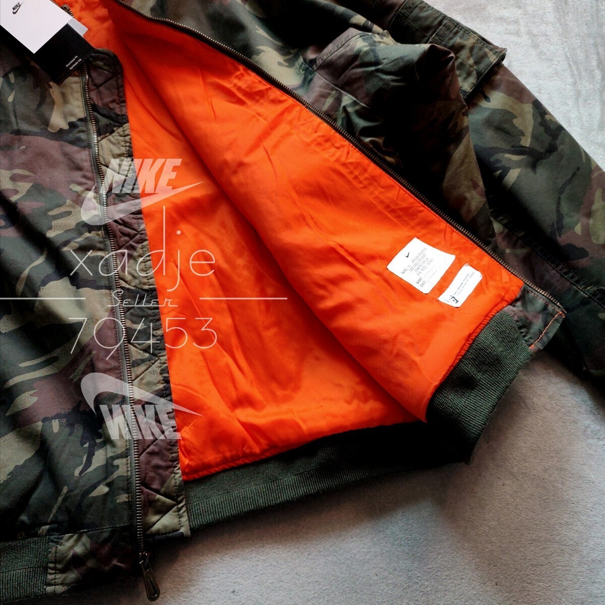 Yahoo!オークション - 新品 正規品 NIKE ナイキ MA1 ボンバー ジャケッ...