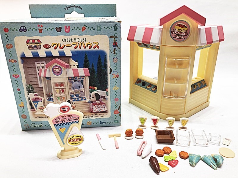 Yahoo!オークション - エポック社 シルバニアファミリー クレープハウ...