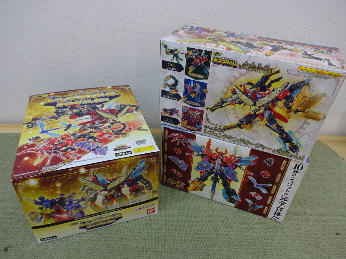 Yahoo!オークション - 098-F49) 未開 ミニプラ レジェンドキングオージ...