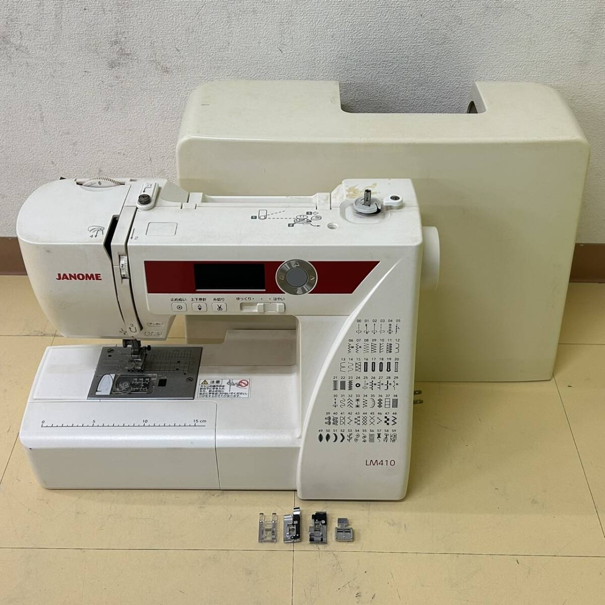 24名/C001015-2/L012-321/IK5000 名古屋 JANOME ジャノメ LM410 MODEL 808型 ミシン(ジャノメ)｜売買されたオークション情報、yahooの商品 ...
