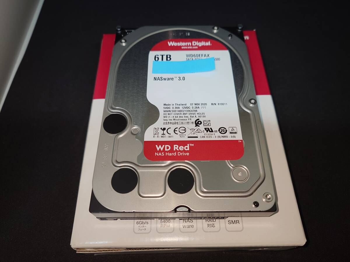 WesternDigital/ウェスタンデジタル WD Red WD60EFAX 6TB SATA HDD 2(2TB～)｜売買されたオークション情報、yahooの商品情報をアーカイブ公開 ...