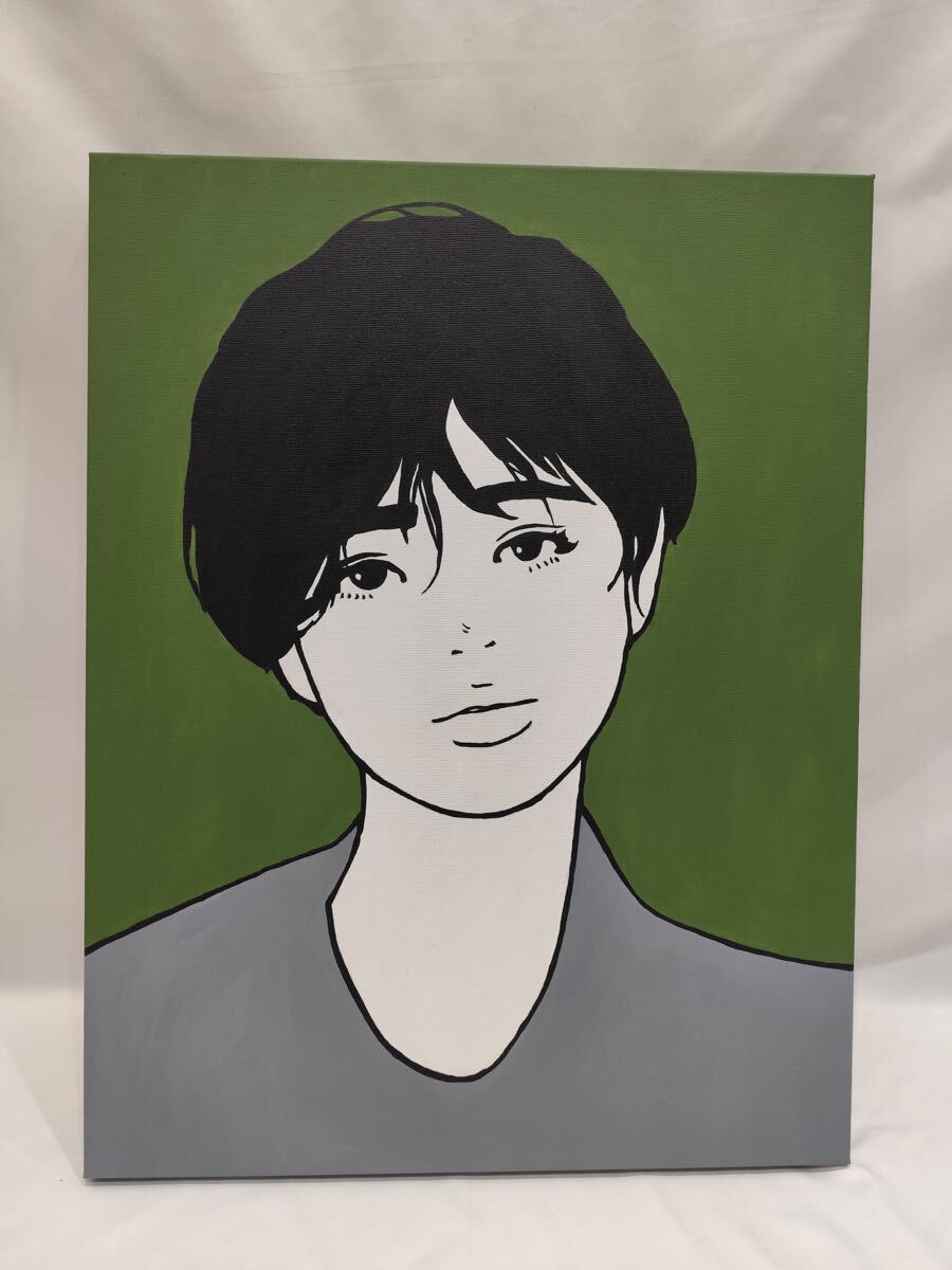 Yahoo!オークション - 【模写】KYNE Untitled 2016 アクリル acrylic o...