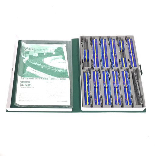 Yahoo!オークション - カトー コキ104+106+107 コンテナ無積載 含 JR貸...