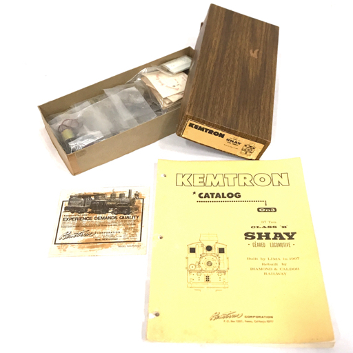 Yahoo!オークション - KEMTRON SHAY/WOOD シェイ式蒸気機関車 On3ゲー...