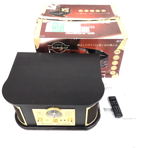 YAMAZEN MRP-M100CR キュリオム マルチレコードプレーヤー CD/カセット/ラジオ 通電確認済み(本体)｜売買された ...