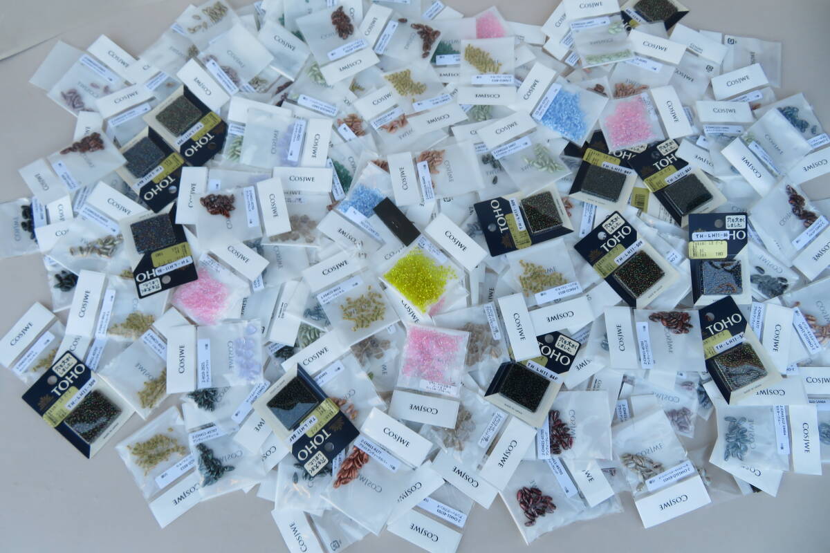 Yahoo!オークション - 779 未使用 チェコビーズ TOHOビーズ 小分け 200...