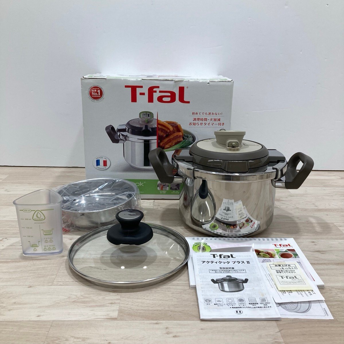 Yahoo!オークション - T-fal ティファール アクティクック プラス 2 圧...