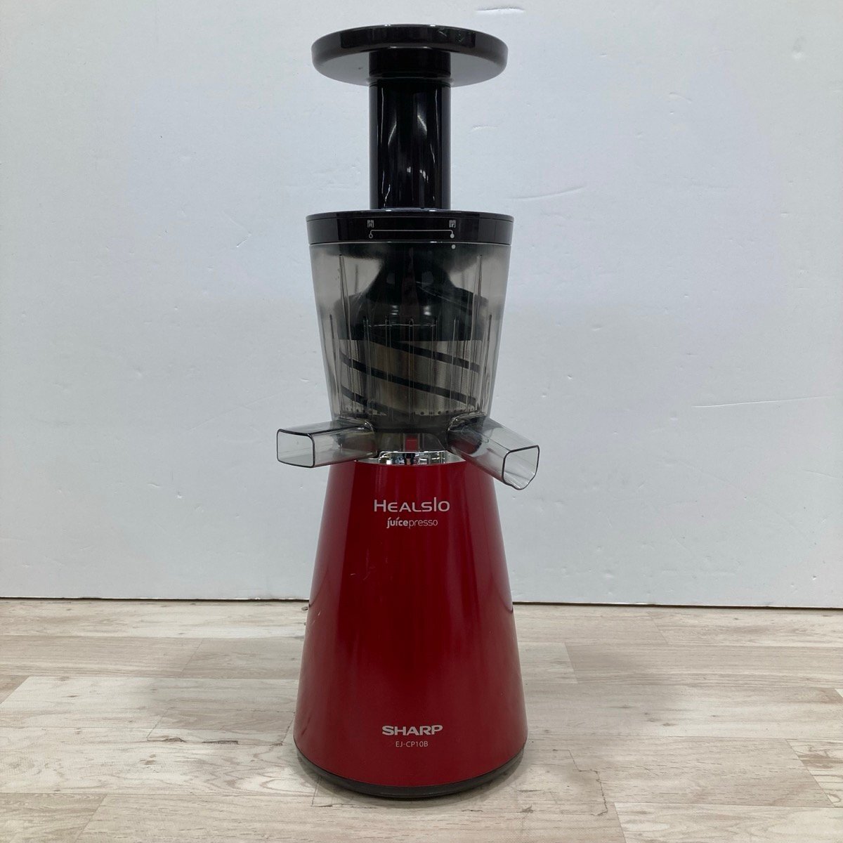 Yahoo!オークション - SHARP シャープ スロージューサー ヘルシオ EJ-C...