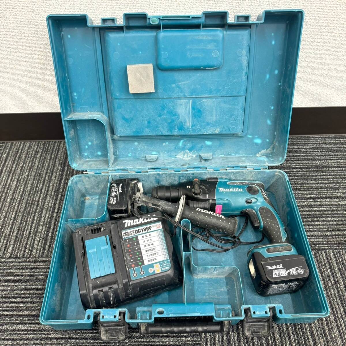 Yahoo!オークション - C021-I58-3965 makita マキタ 充電式ハンマドリ...