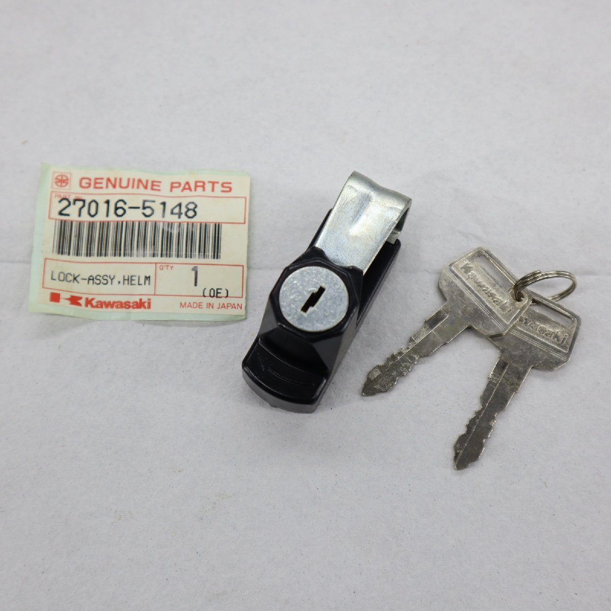 Yahoo!オークション - カワサキ 純正 ヘルメットロック 27016-5148 241...