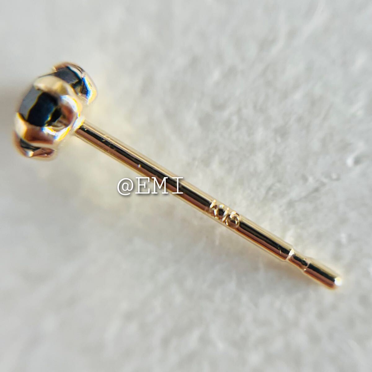 Yahoo!オークション - K18 天然ブラックダイヤモンド 0.20ct ピアス