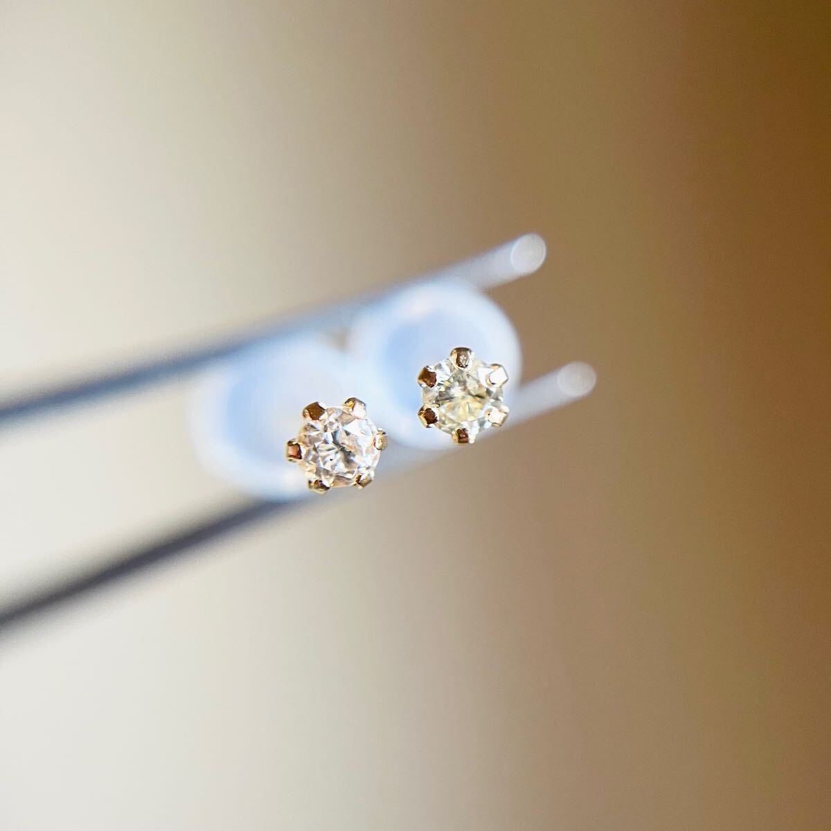 Yahoo!オークション - K18 18金イエローゴールド ダイヤモンド0.12ct ...