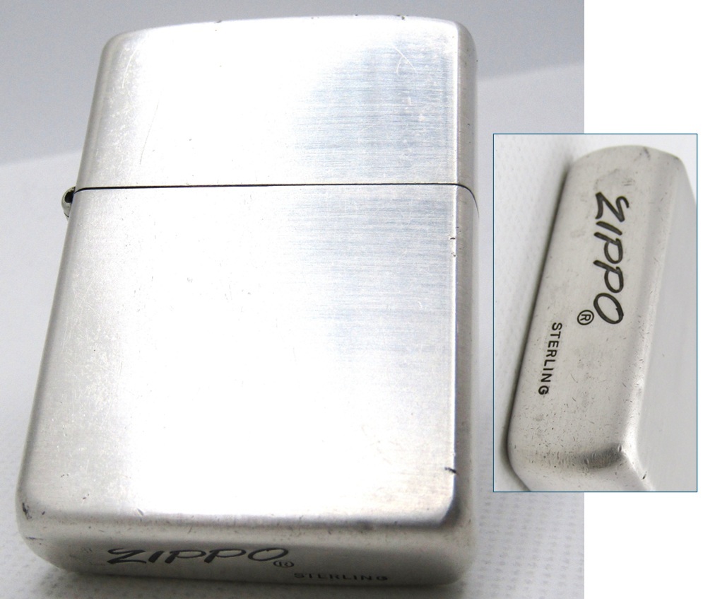 Yahoo!オークション - 純銀 スターリングシルバー 925 zippo ジッポ イ...
