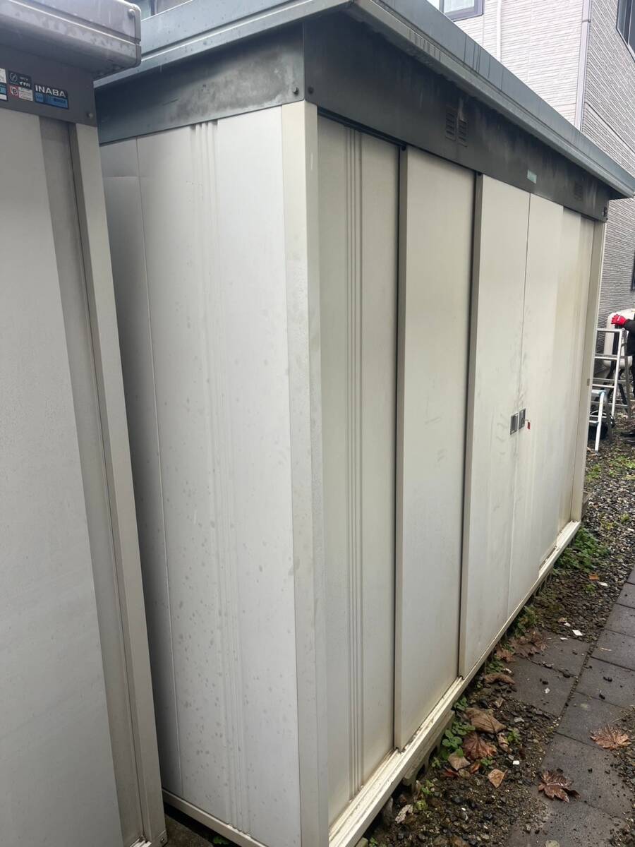 Yahoo!オークション - 分解済み INABA イナバ物置 MBN-65F プレハブ倉...