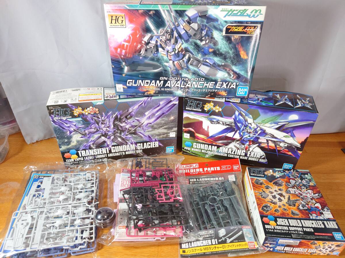 未組立 バンダイ ガンプラ HG EG アメイジングエクシア アヴァランチエクシア 他(その他)｜売買されたオークション情報、yahooの商品情報をアーカイブ公開 - オークファン ...