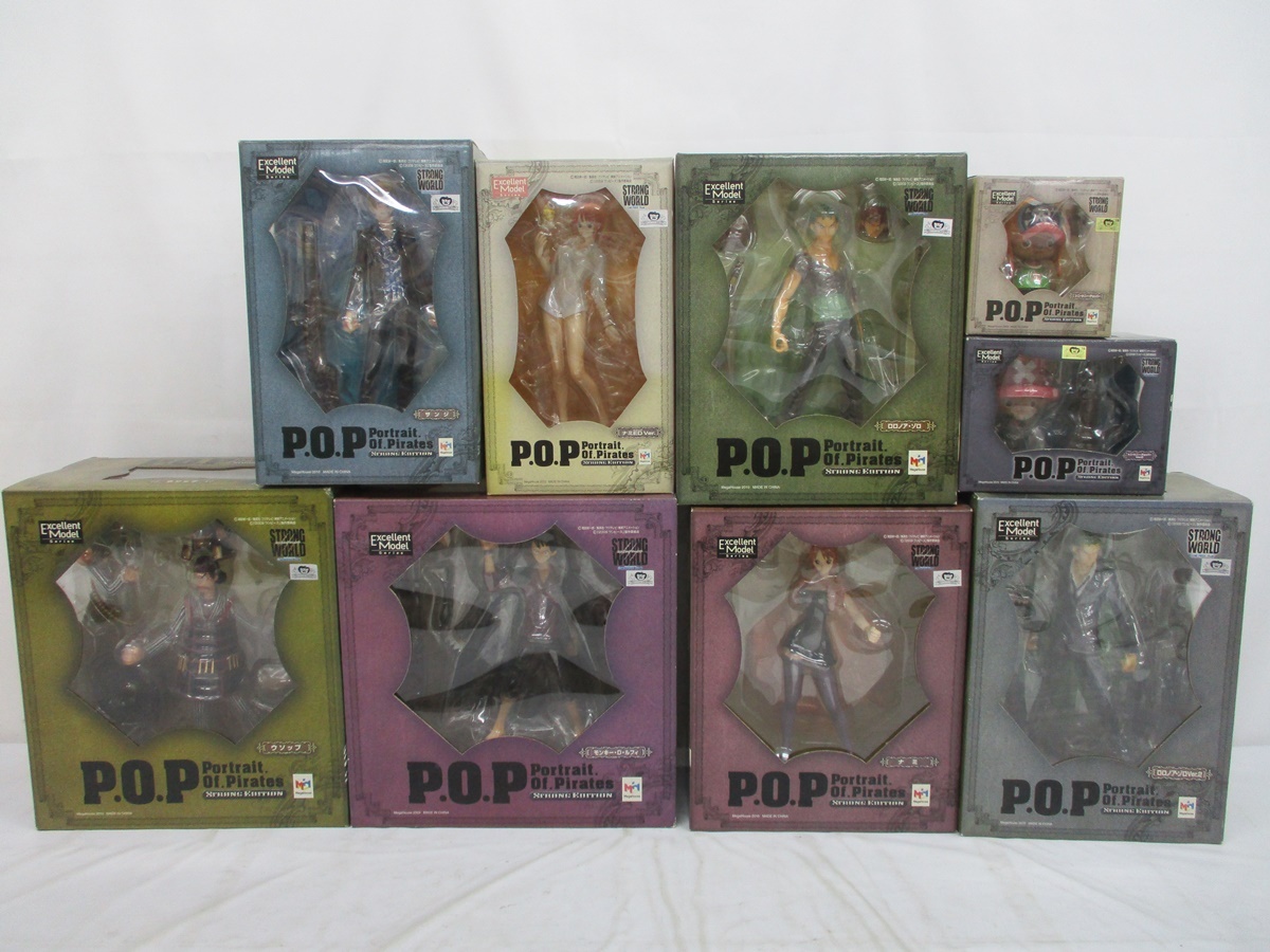 Yahoo!オークション - 494G 未開封 P.O.P 麦わらの一味 STRONG EDITION...