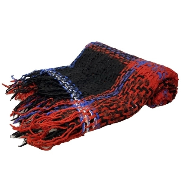 Yahoo!オークション - スナオクワハラ sunao kuwahara - ウール 黒×レ...