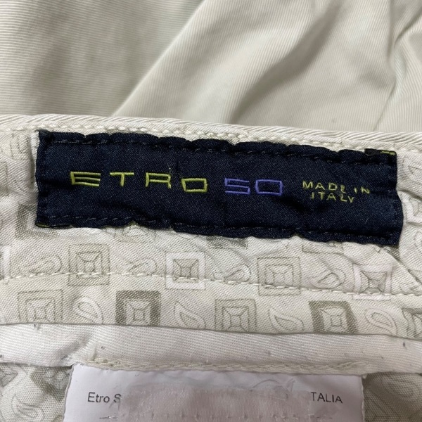 Yahoo!オークション - エトロ ETRO パンツ サイズ50 M - ライトグレー ...