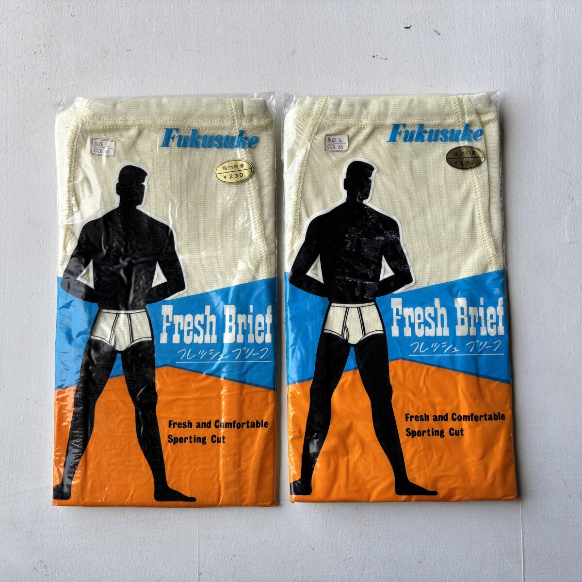 長期保管品/ レア 昭和レトロ Fresh Brief フレッシュブリーフ サイズL 福助 フクスケ Fukusuke 2点まとめて 当時物(Lサイズ)｜売買されたオークション情報、yahoo ...