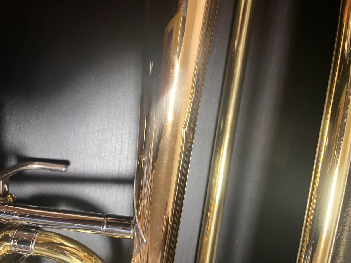 Yahoo!オークション - NY9-215 YAMAHA テナーバス トロンボーン YSL842...