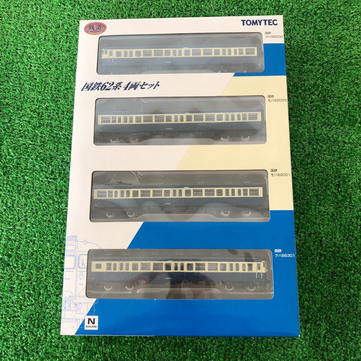 Yahoo!オークション - 665 TOMYTEC Nゲージ 鉄道模型 国鉄62系 4両セッ...