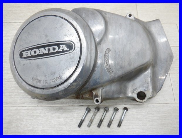 Yahoo!オークション - ヲ307 CB400Tホーク2 CB400T エンジン左カバー ...