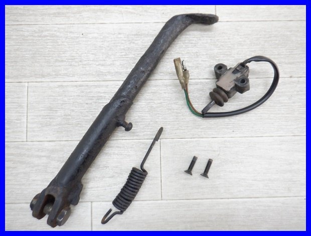 Yahoo!オークション - C389 GPZ400 ZX400A サイドスタンド サイドスタ...