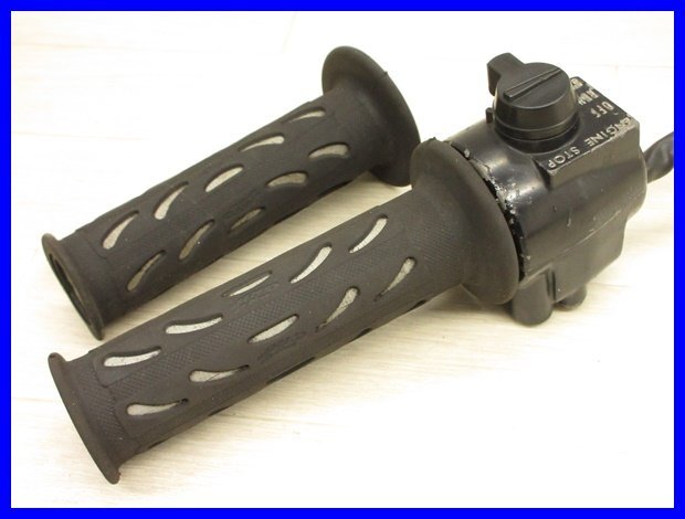 Yahoo!オークション - B149 Z400FX KZ400E 右スイッチ アクセルスロッ...