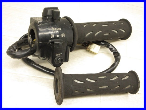 Yahoo!オークション - B149 Z400FX KZ400E 右スイッチ アクセルスロッ...