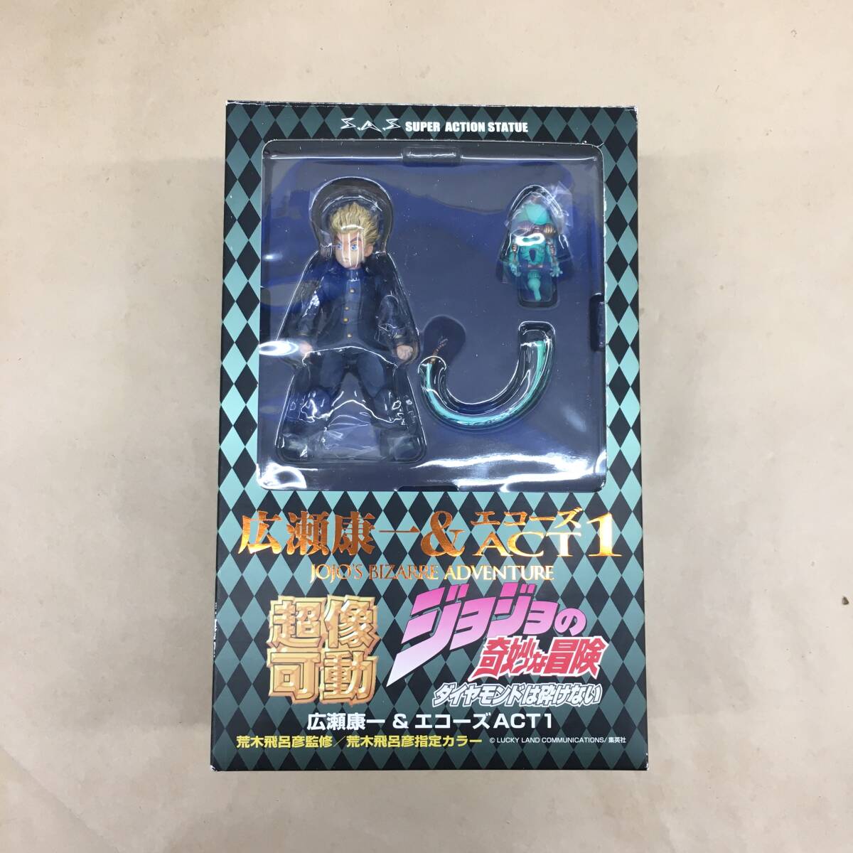 T227 ジャンク品 超像可動 ジョジョの奇妙な冒険 ダイヤモンドは砕けない 広瀬康一＆エコーズACT1 荒木飛呂彦指定カラー フィギュア(ジョジョの奇妙な冒険)｜売買されたオークション情報 ...