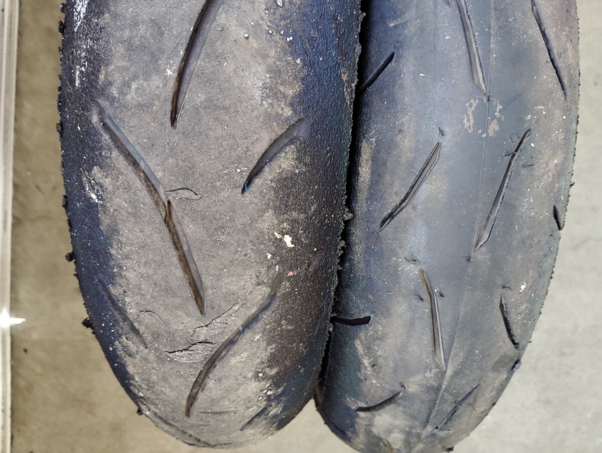 Yahoo!オークション - DUNLOP TT93GP PRO 100/90-12 BS S02 120/500-12...