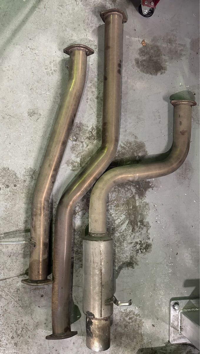 Yahoo!オークション - jzs161 アリスト 2jz 豊和管 不明社外マフラー ...