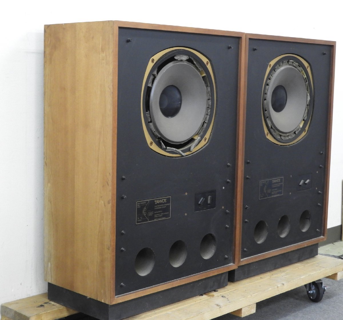 Yahoo!オークション - TANNOY タンノイ ARDEN 3828 スピーカーペア 中...