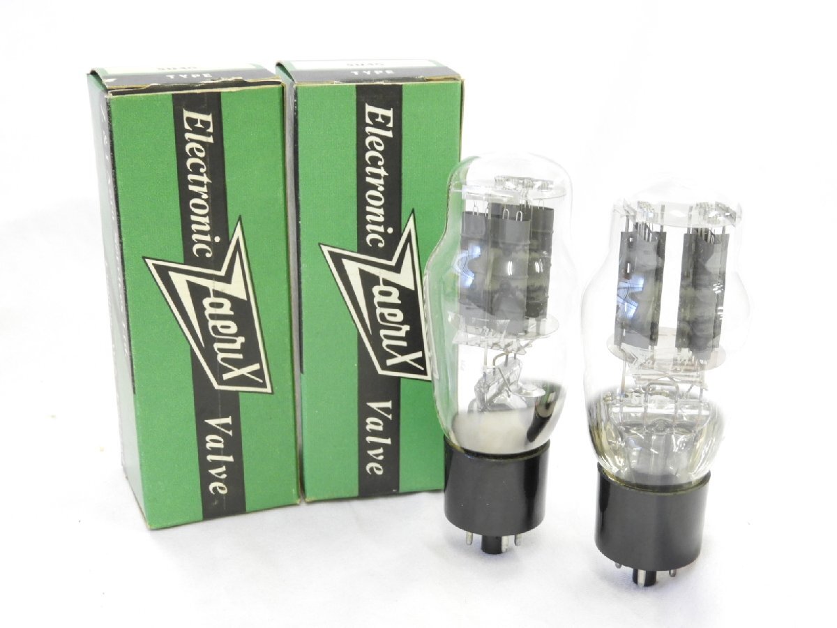 Yahoo!オークション - ZAERIX 5U4G 2本 真空管 現状品
